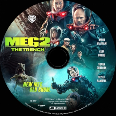 CoverCity - DVD Covers & Labels - Meg 2: The Trench 4K