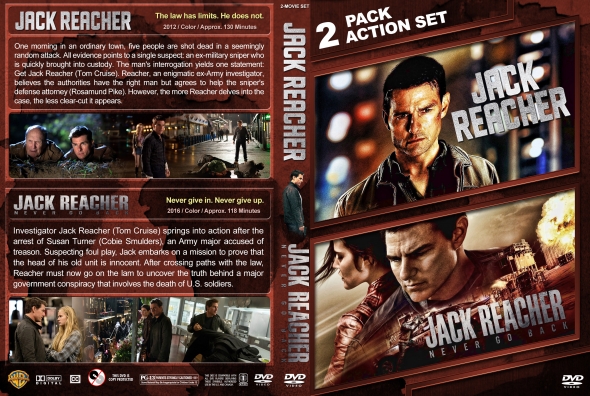 CoverCity - DVD Covers & Labels - Jack Reacher Double Feature