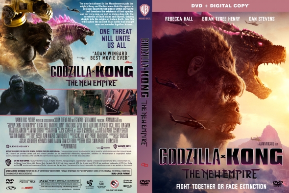 CoverCity - DVD Covers & Labels - Godzilla x Kong: The New Empire