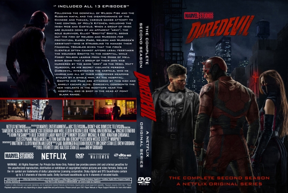CoverCity - DVD Covers & Labels - Daredevil - Season 2