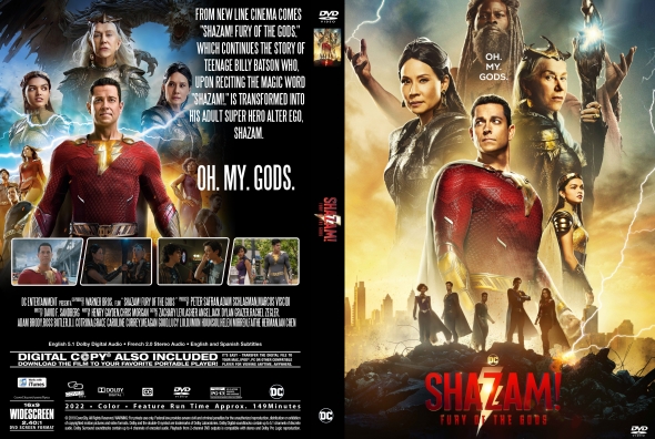 CoverCity - DVD Covers & Labels - Shazam! Fury of the Gods