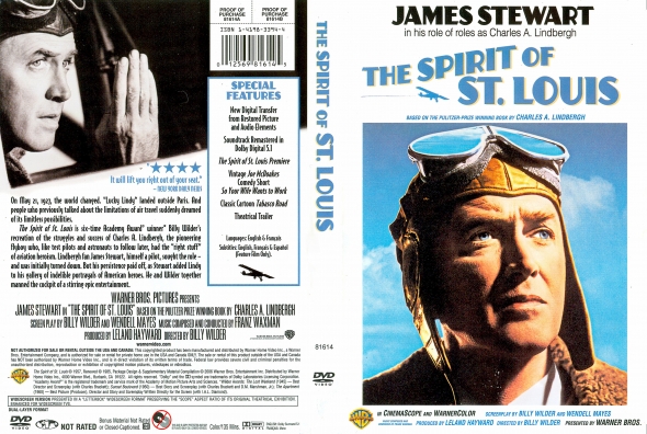 CoverCity - DVD Covers & Labels - The Spirit of St. Louis