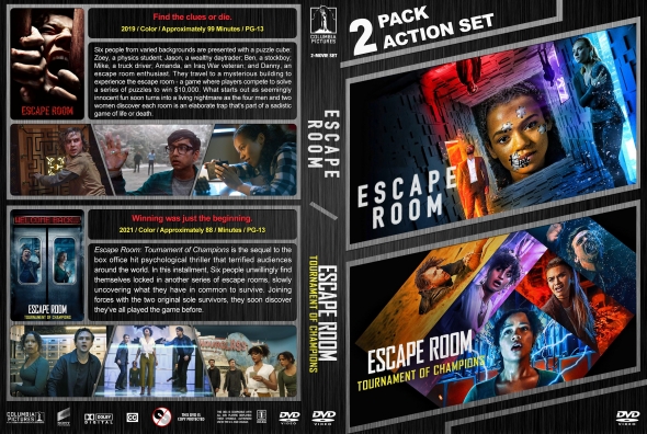 CoverCity - DVD Covers & Labels - Escape Room Double Feature