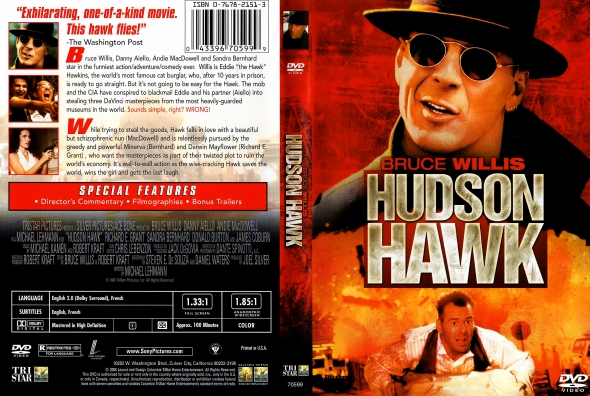 CoverCity - DVD Covers & Labels - Hudson Hawk