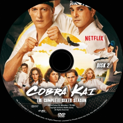 CoverCity - DVD Covers & Labels - Cobra Kai - Season 6; disk 2