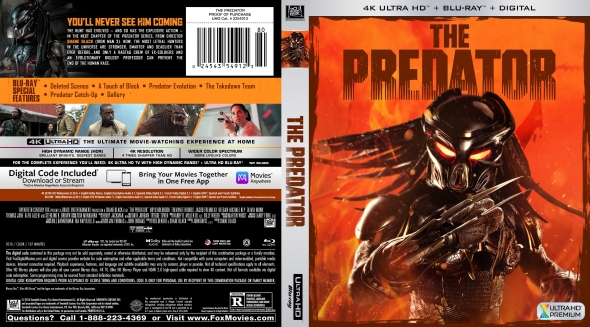 CoverCity - DVD Covers & Labels - The Predator 4K