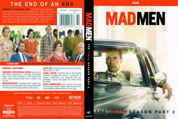 CoverCity - DVD Covers & Labels - Mad Men - The Final Season, Part 2