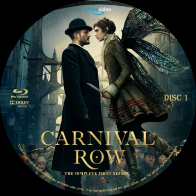 CoverCity - DVD Covers & Labels - Carnival Row - Season 1; disc 1