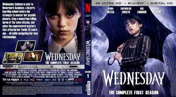 CoverCity - DVD Covers & Labels - Wednesday 4K - Season 1