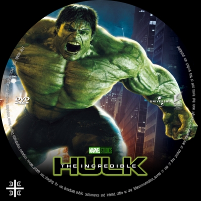 The Incredible Hulk Dvd Cover