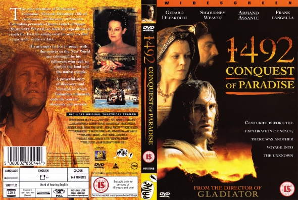 CoverCity - DVD Covers & Labels - 1492 conquest of paradise
