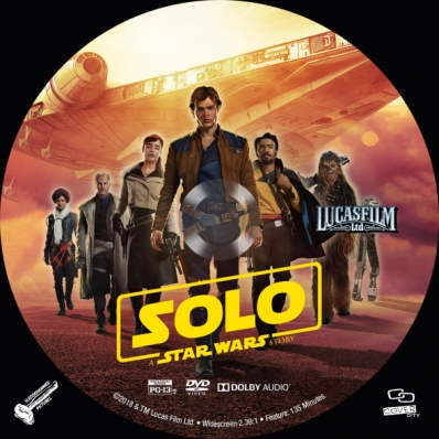CoverCity - DVD Covers & Labels - Solo: A Star Wars Story
