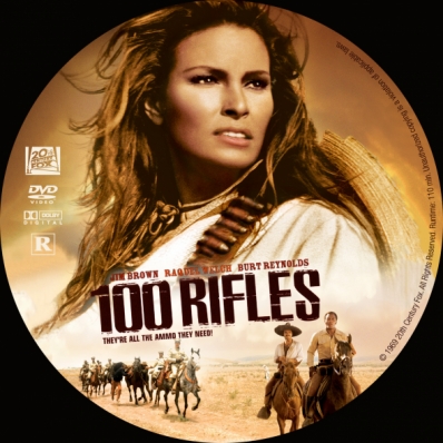 100 Rifles Dvd