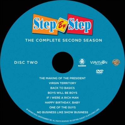 CoverCity - DVD Covers & Labels - Step By Step - Season 2; disc 2
