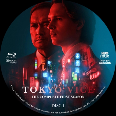 CoverCity - DVD Covers & Labels - Tokyo Vice - Season 1; disc 1