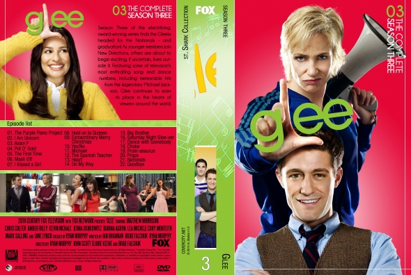 CoverCity - DVD Covers & Labels - Glee - Season 3