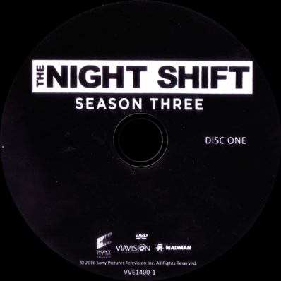 CoverCity - DVD Covers & Labels - The Night Shift - Season 3; disc 1