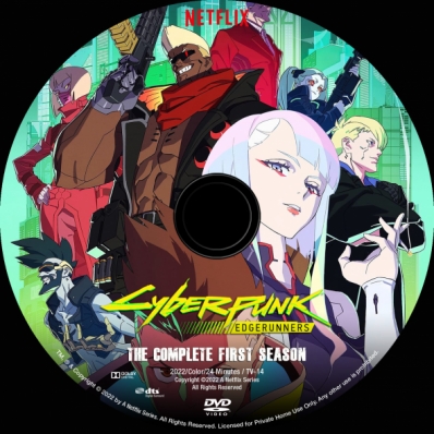 CoverCity - DVD Covers & Labels - Cyberpunk: Edgerunners - Season 1