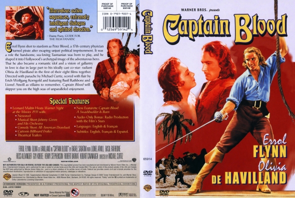 CoverCity - DVD Covers & Labels - Captain Blood