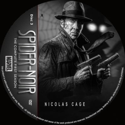 CoverCity - DVD Covers & Labels - Spider-Noir - Season 1; disc 3