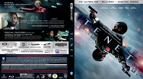 CoverCity - DVD Covers & Labels - Tenet 4K