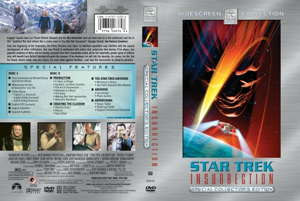 Star Trek Insurrection Dvd