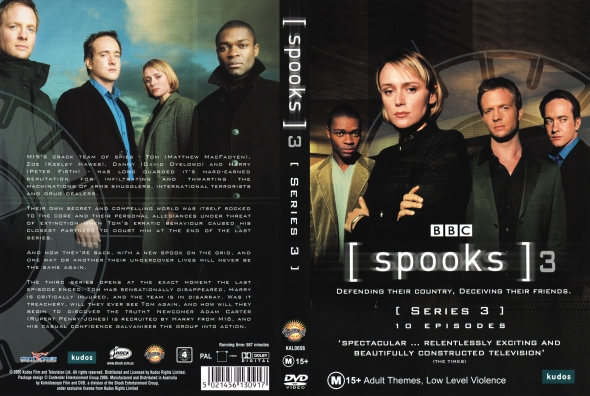CoverCity - DVD Covers & Labels - Spooks - Season 3