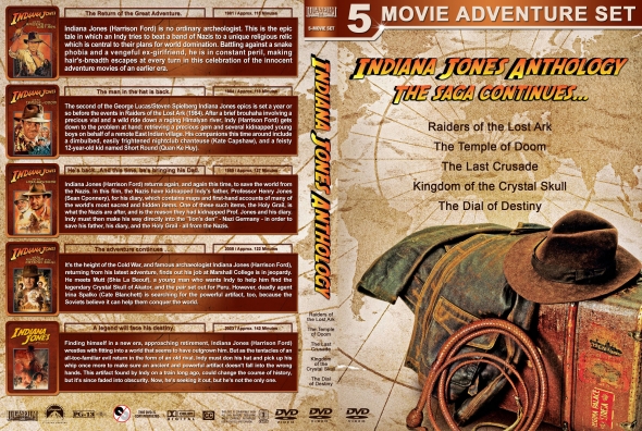 CoverCity - DVD Covers & Labels - Indiana Jones Anthology