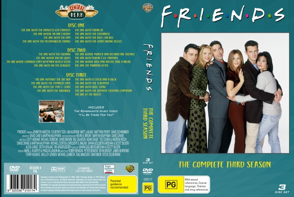 CoverCity - DVD Covers & Labels - Friends - Season 3