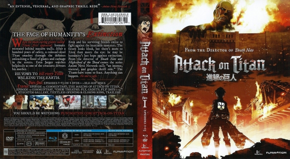 CoverCity - DVD Covers & Labels - Attack On Titan - Season 1, Part 1