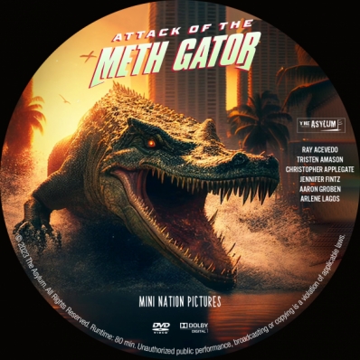 CoverCity - DVD Covers & Labels - Attack of the Meth Gator