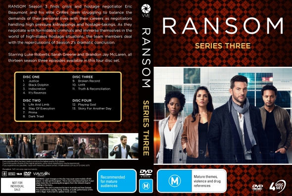 CoverCity - DVD Covers & Labels - Ransom - Season 3