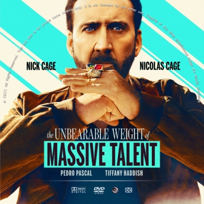 CoverCity - DVD Covers & Labels - The Unbearable Weight of Massive Talent