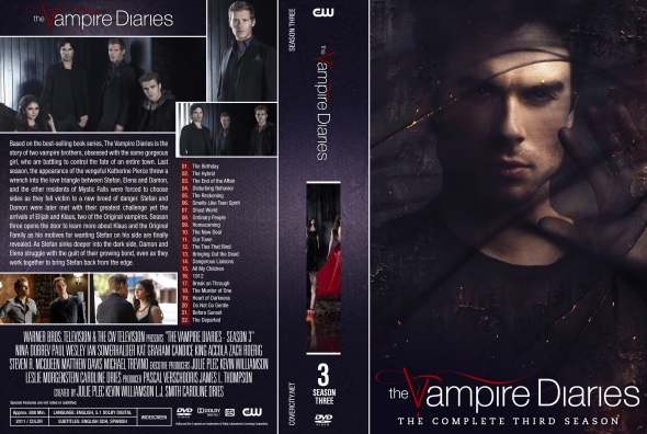 CoverCity - DVD Covers & Labels - The Vampire Diaries - Season 3