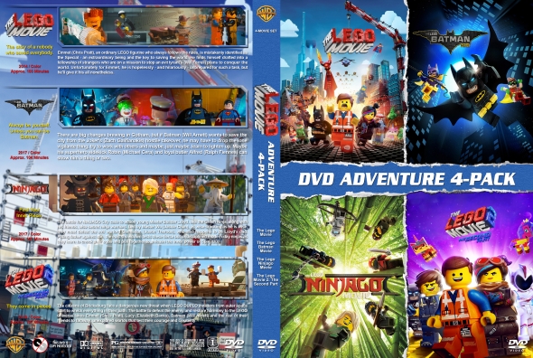 CoverCity - DVD Covers & Labels - Lego Movie 4-Pack