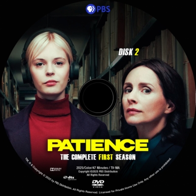 CoverCity - DVD Covers & Labels - Patience - Season 1; disk 2