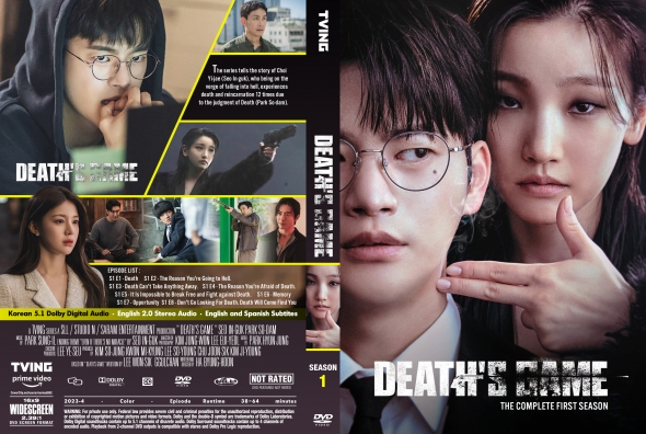 CoverCity - DVD Covers & Labels - Death's Game - Season 1