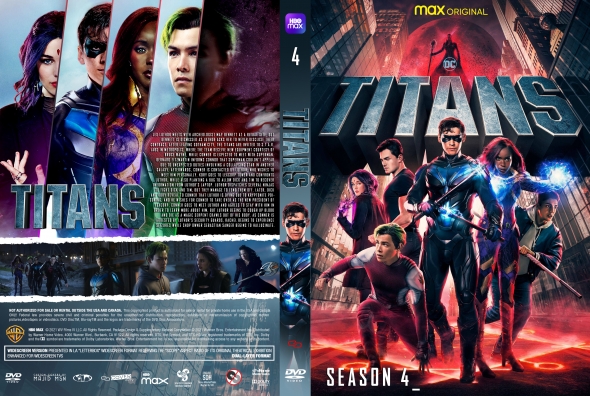 CoverCity - DVD Covers & Labels - Titans - Season 4