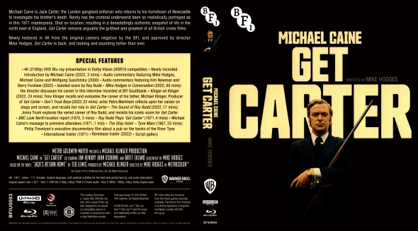 CoverCity - DVD Covers & Labels - Get Carter 4K