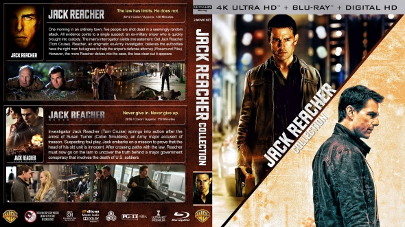 CoverCity - DVD Covers & Labels - Jack Reacher Collection 4K