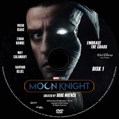 CoverCity - DVD Covers & Labels - Moon Knight - Mini Series; disk 1