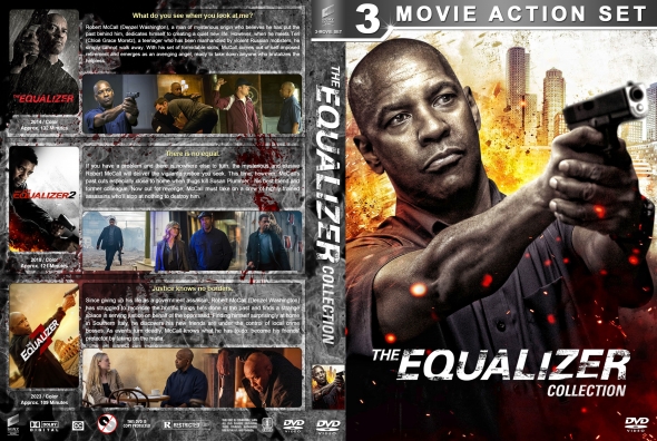 The Equalizer Bluray Cover