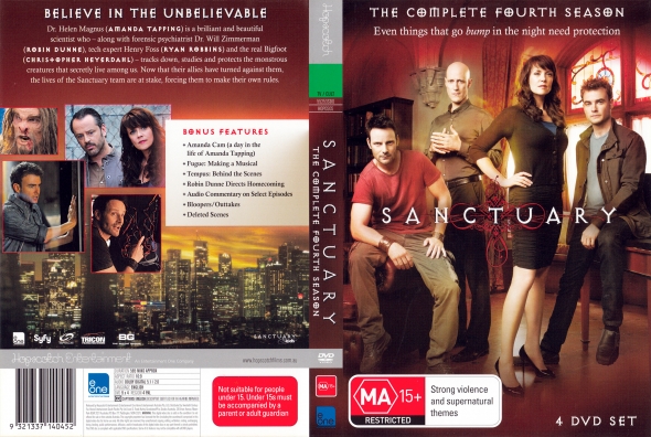 CoverCity - DVD Covers & Labels - Sanctuary - Season 4