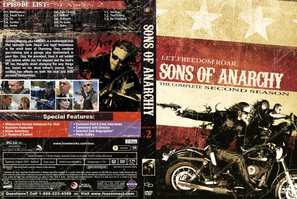 CoverCity - DVD Covers & Labels - Sons of Anarchy - Season 2