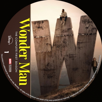CoverCity - DVD Covers & Labels - Wonder Man - Season 1; disc 1