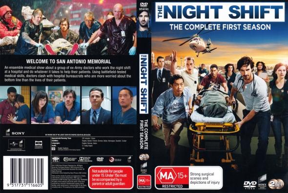 CoverCity - DVD Covers & Labels - The Night Shift - Season 1