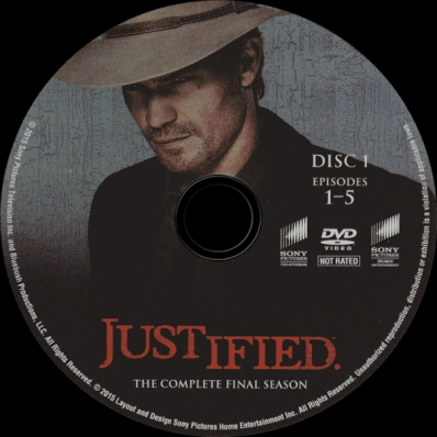 Justified Season 5 Dvd Cover
