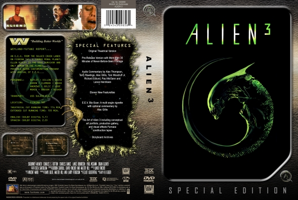 CoverCity - DVD Covers & Labels - Alien 3