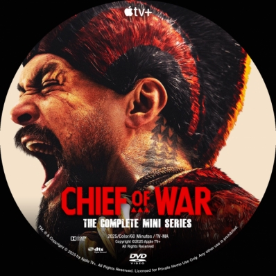 CoverCity - DVD Covers & Labels - Chief of War - Mini Series