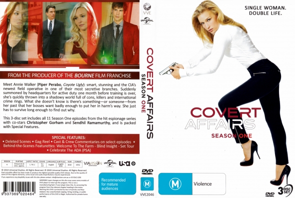 CoverCity - DVD Covers & Labels - Covert Affairs - Season 1
